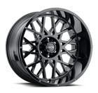 20" Vision Off-Road 412 Rocker Gloss Black Wheel 20x9 8x6.5 For Chevy ...