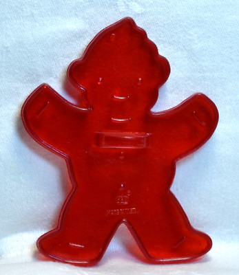 HRM Vtg Red Cookie Cutter - Gingerbread Boy Man Clown Christmas Elf ...
