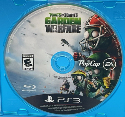 SONY Playstation 3 PS3 Plants vs. Zombies Garden Warfare 2014 TESTED ...