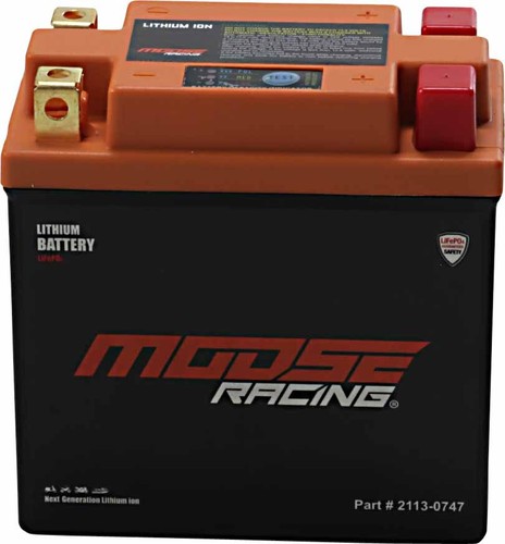 Moose Racing Lithium Ion Batteries for 2011-2014 Polaris Ranger 4x4 400 ...