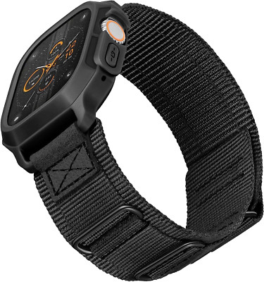 Rugged Apple Watch Band Case Nylon Sport iWatch Strap Cover Iwatch 49Mm ...