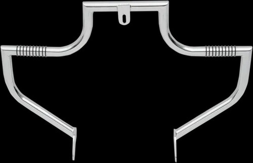 Lindby Linbar Front Highway Bar Chrome Harley Dyna Super Glide Sport 99 ...