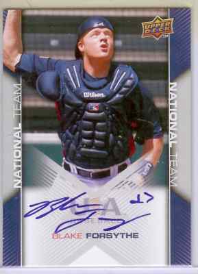 2009 USA Baseball National Team Autograph Blake Forsythe | eBay