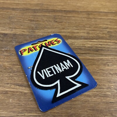 VTG patch 101st Airborne BLACK SPADES Vietnam War Retro Remake Sew On ...