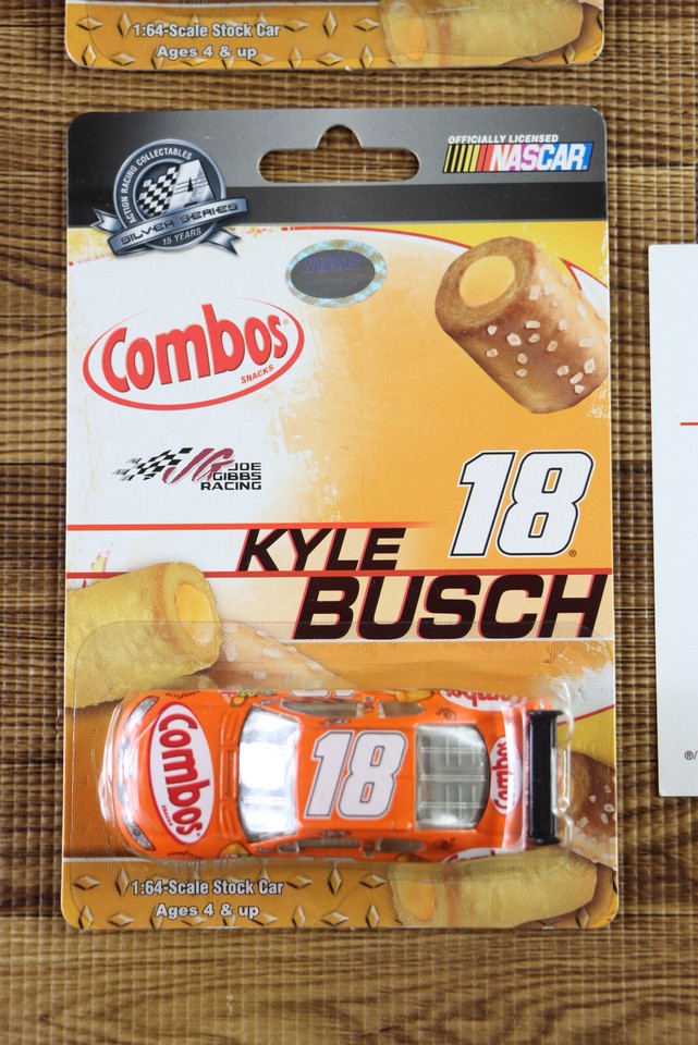 2008 Action Silver Series NASCAR COMBOS 1:64 Kyle Busch #18 Diecast ...