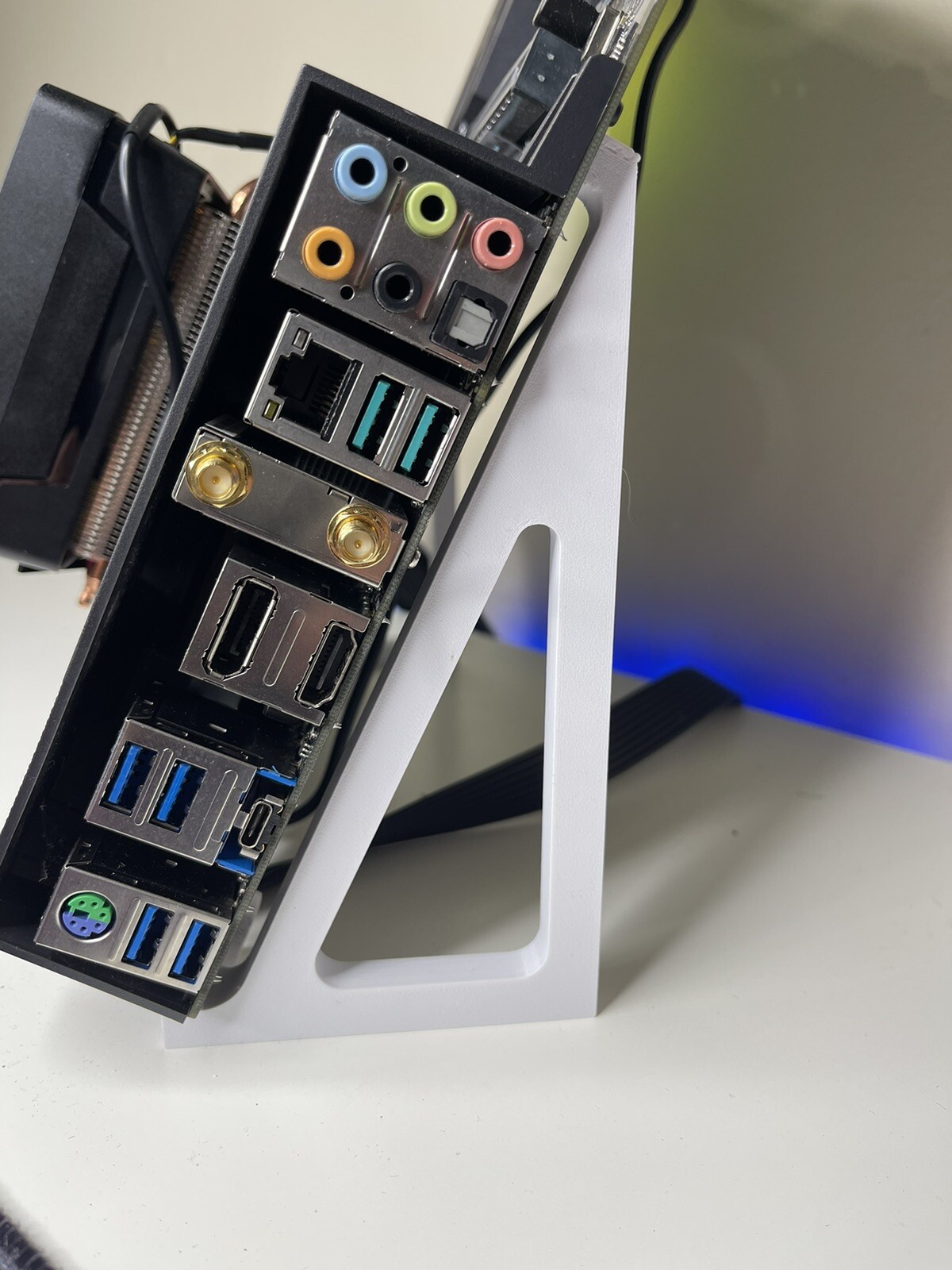 Vertical Motherboard Stand for CPU Crypto Mining Test Rig Desktop PC ...