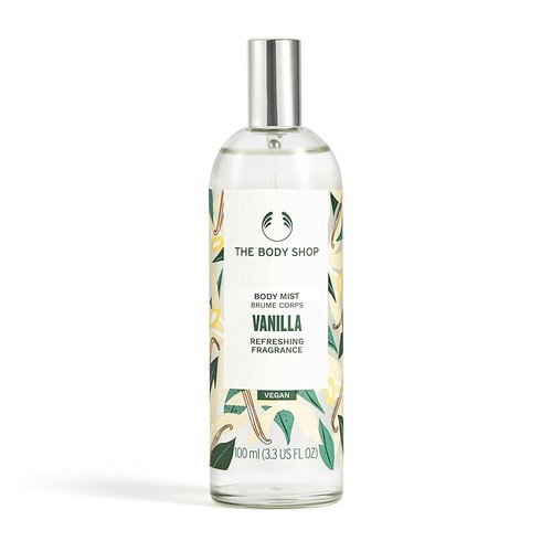 The Body Shop Body Mist, Vanilla, 100ml Fragrance Body mist Vanilla ...