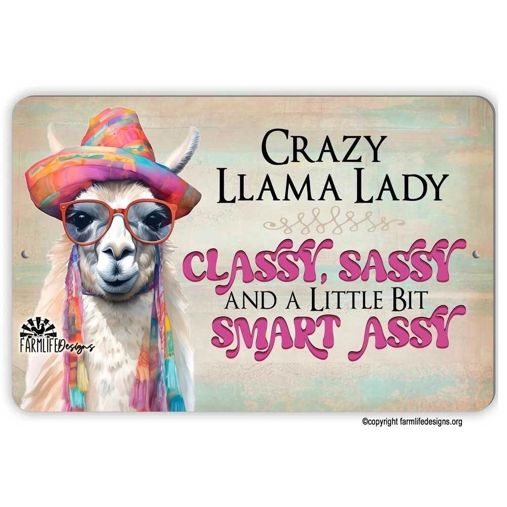 Crazy Looking Llama