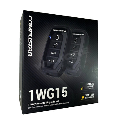 Compustar Prime RF-1WG15-AP 1-Way 1500-FT Remote Upgrade Kit - New ...