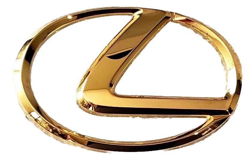 Lexus Logo On Gold Lexus Emblems : R/LS430