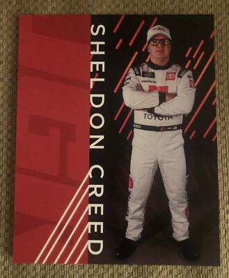 Nascar Xfinity Driver Sheldon Creed Toyota Joe Gibbs 2024 Postcard | eBay