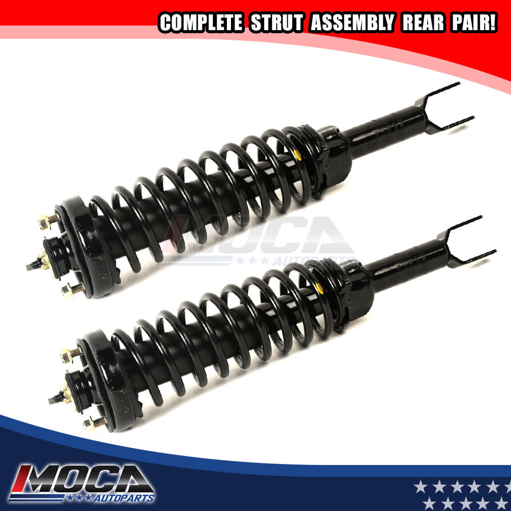 2 Rear Shocks Struts Assembly Kit For 1996 1997 1998 1999 2000 Honda ...