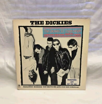 Dickies Paranoid Record Vinyl White 10" VG | eBay
