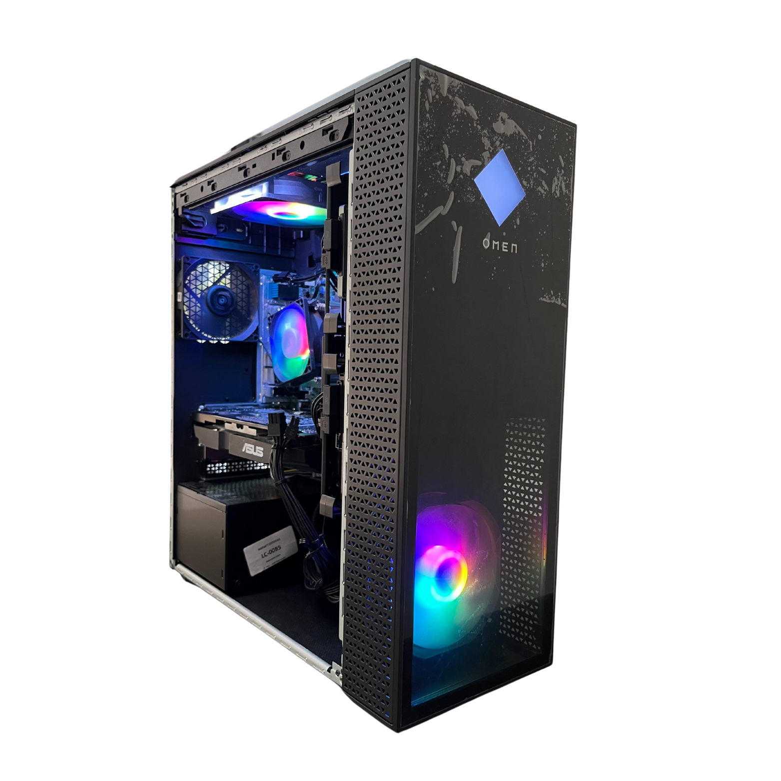 OMEN Gaming PC RGB Desktop Computer i7 32GB 1TB SSD 3TB HDD GTX 1070 ...