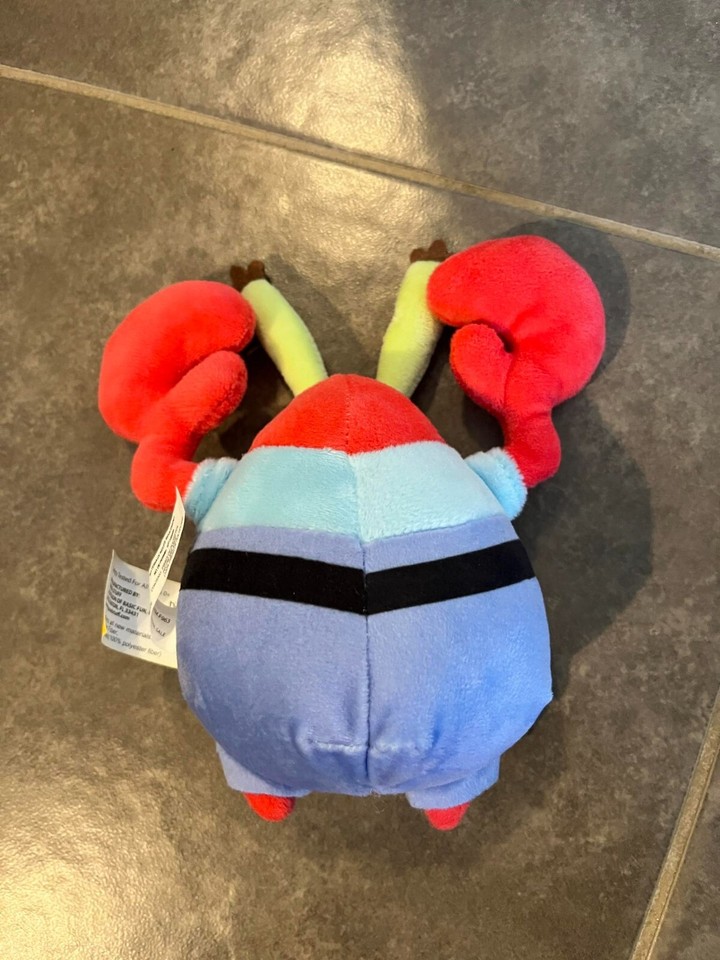 Spongebob Squarepants Mr. Krabs Stuffed Plush Toy 7" | eBay