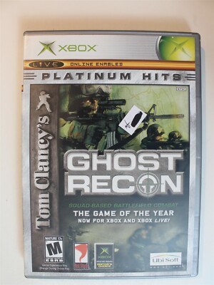 Tom Clancy's Ghost Recon #596 (Xbox, 2002) 8888510048| eBay