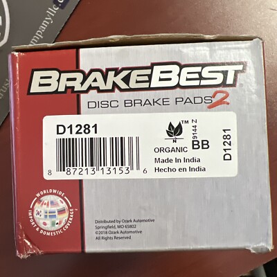 Brake Best D1281 Brake Pads | eBay