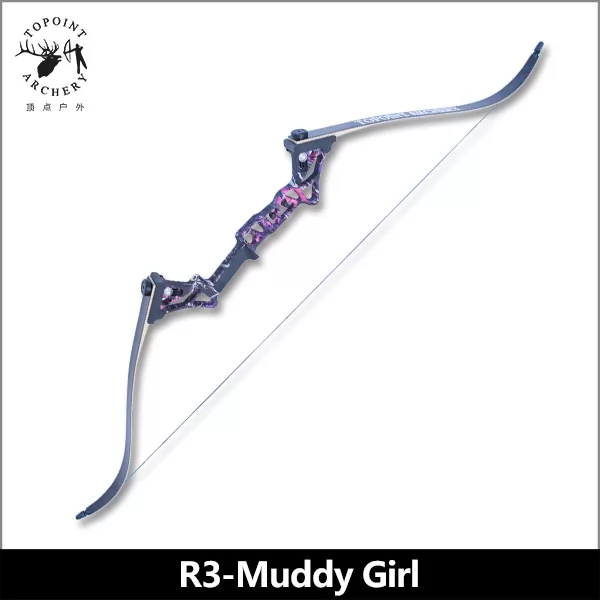 Topoint R3 Recurve Bow Set Archery Takedown R3 58 Inch RH Target ...