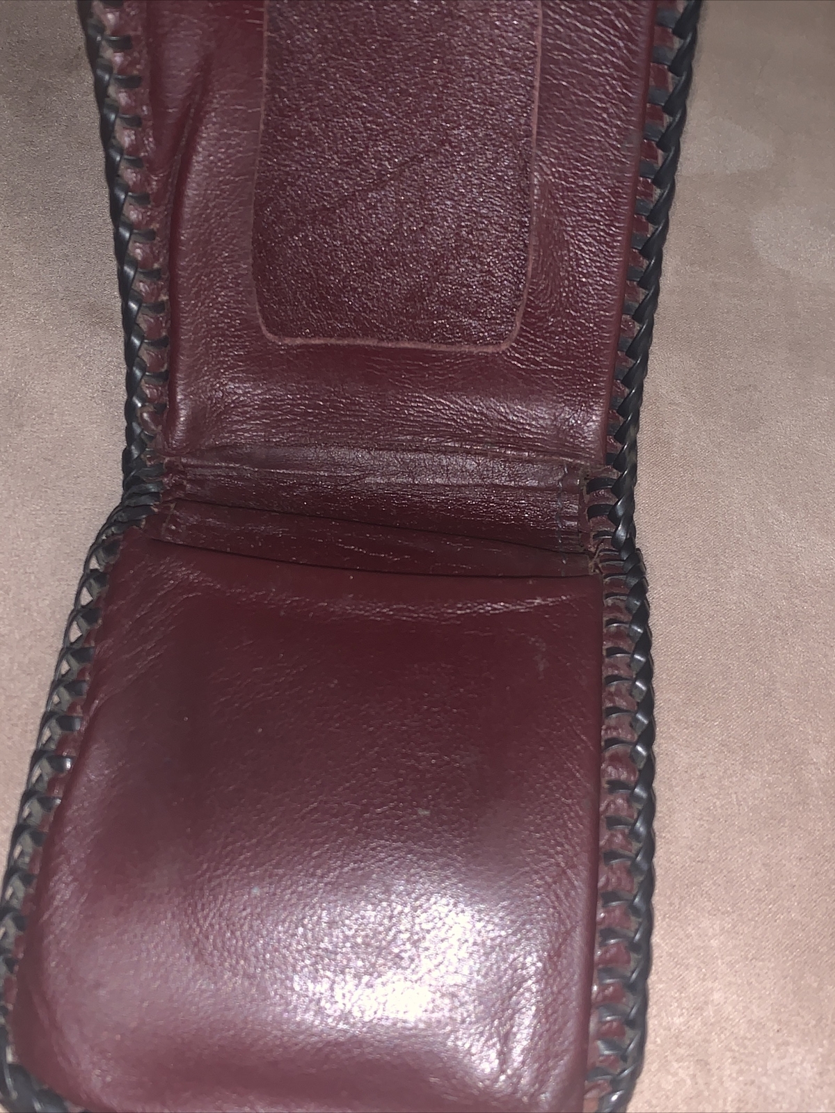 Vintage tooled laced Leather Wallet Hunter hunting Pheasant used | eBay