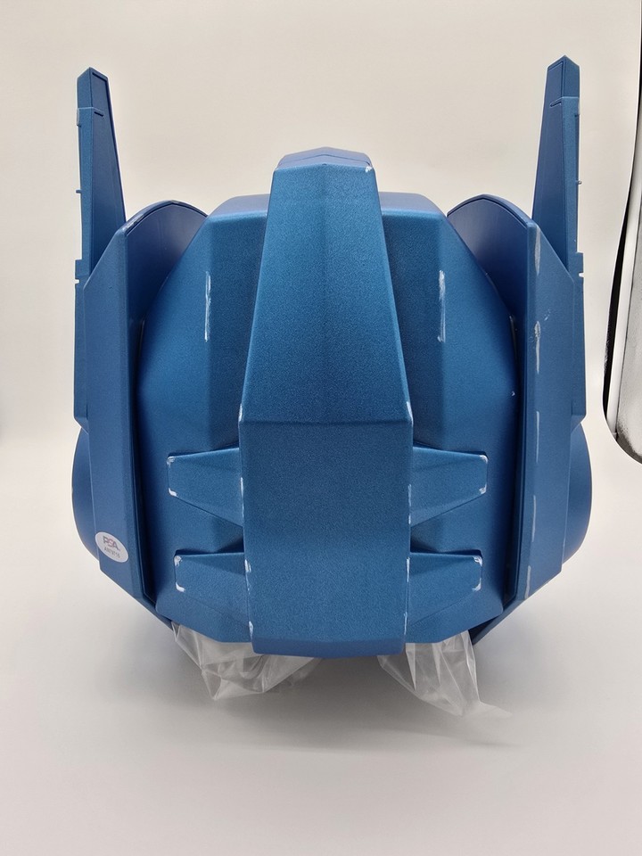 Peter Cullen Signed Optimus Prime Helmet Transformers PSA RARE Modern ...
