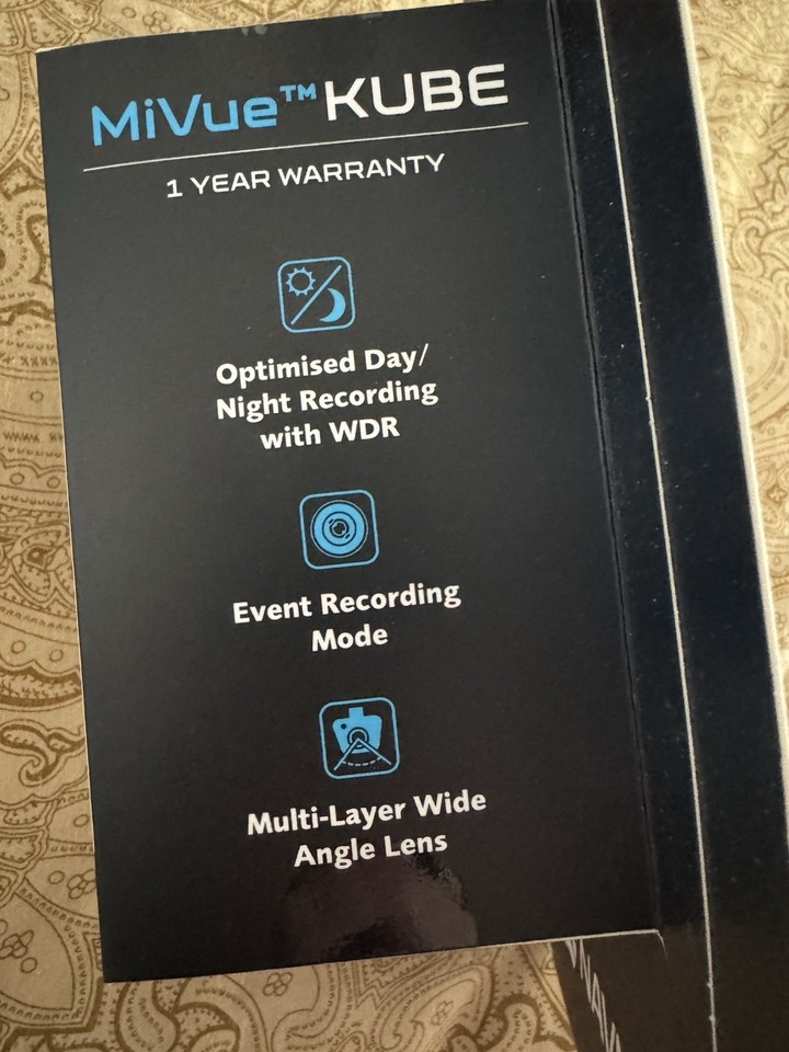 NEW Navman Mivue KUBE Full HD Dashcam Wide Angle Car Dash Camera | eBay ...