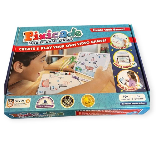 PIXICADE Mobile Game Maker Create 1200 Games BRAND NEW open box STEM | eBay