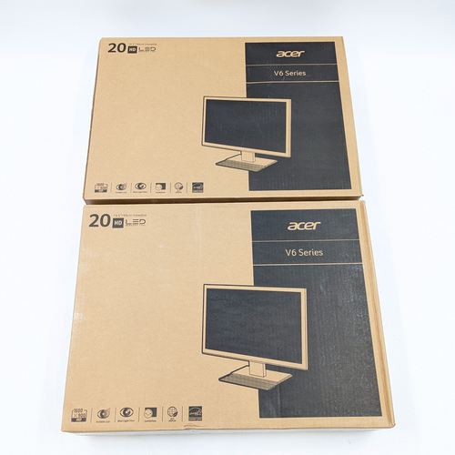 Acer V6 Series V206HQL 19.5" HD+ LED LCD Monitor 1600 x 900 60Hz 5ms ...