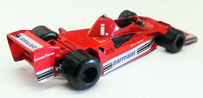 Polistil Appx 15cm Long Diecast FK17 - F1 Brabham Parmalat BT45C - Red ...