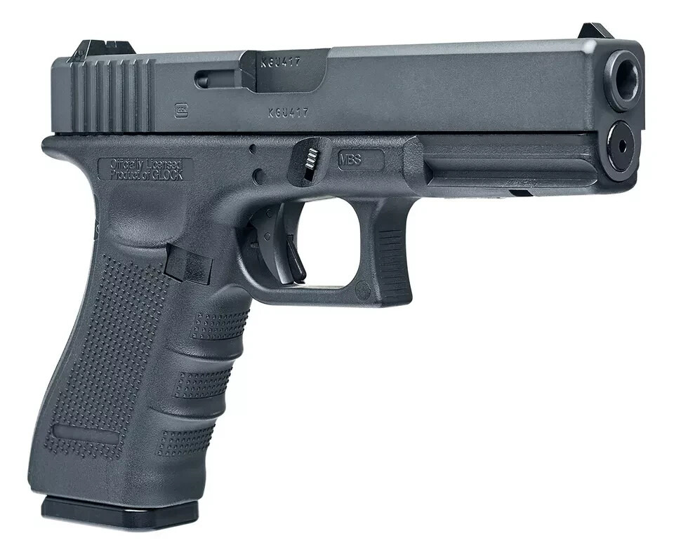 Umarex Blowback .177 Cal CO2 Air Pistol - GLOCK 17 Gen4 300 FPS 18 RDS ...