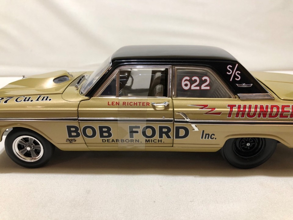 BOB FORD FAIRLANE 500 THUNDERBOLT 1964 NHRA 427 1/18 ACME #1801104 | eBay