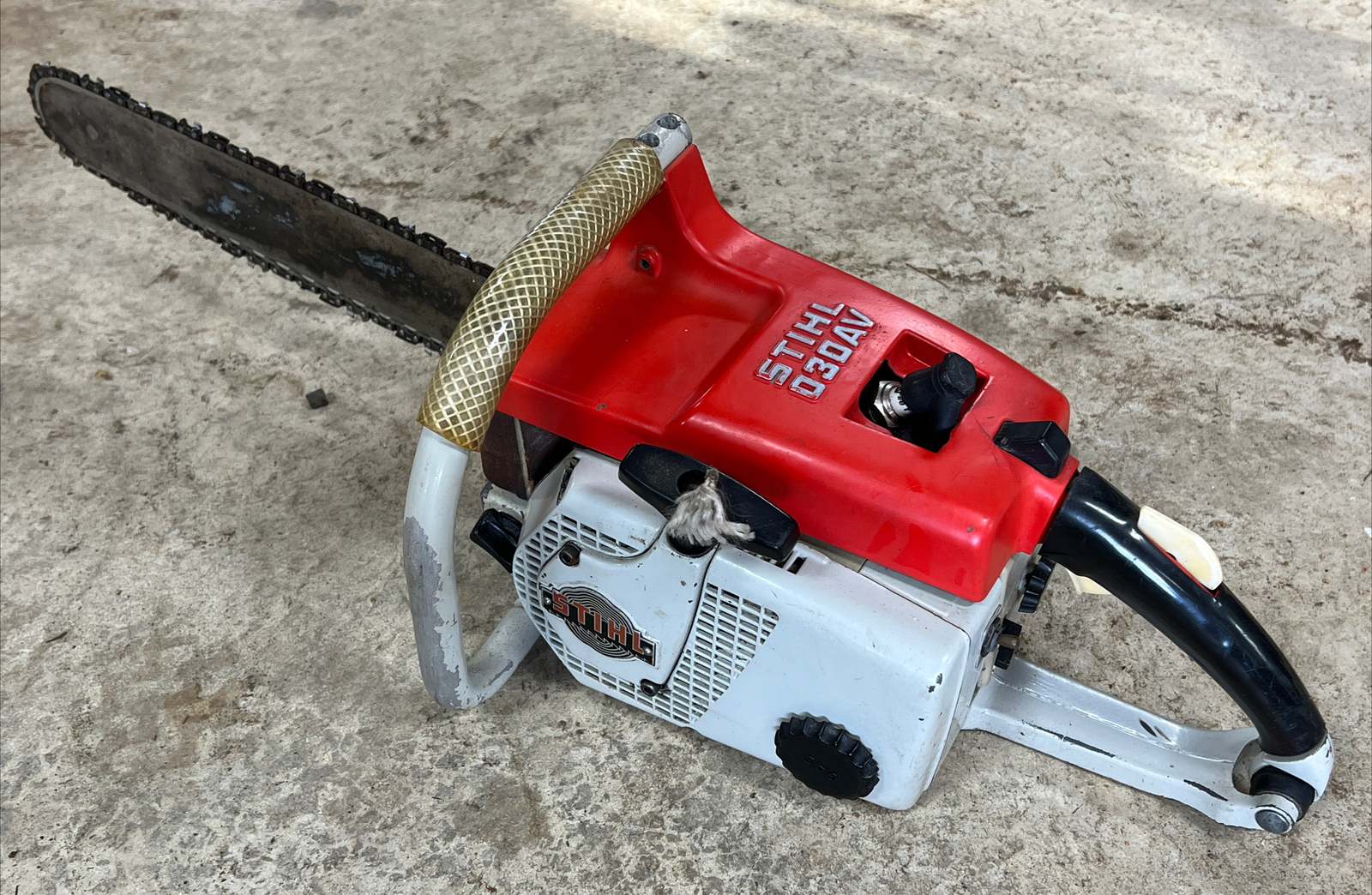Vintage STIHL 030AV Chainsaw Saw / Parts Repair 030 AV (CAN) | eBay