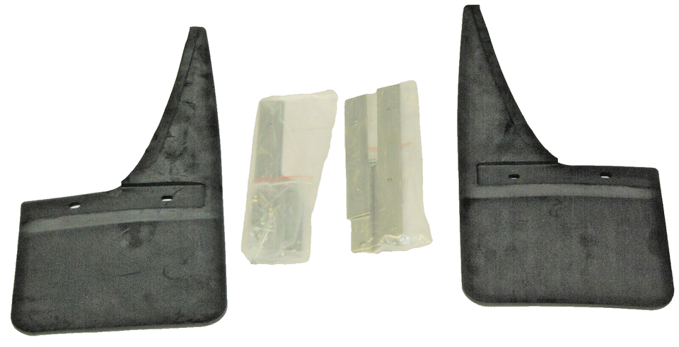 Front Mud Flap Set Black Left & Right Side Fits Volkswagen Vanagon 1980 ...