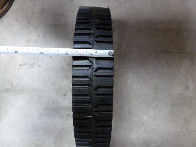 New Parker Lawnsweeper Leaf Lawn Sweeper Wheel Tire Skin 78-124-C | eBay