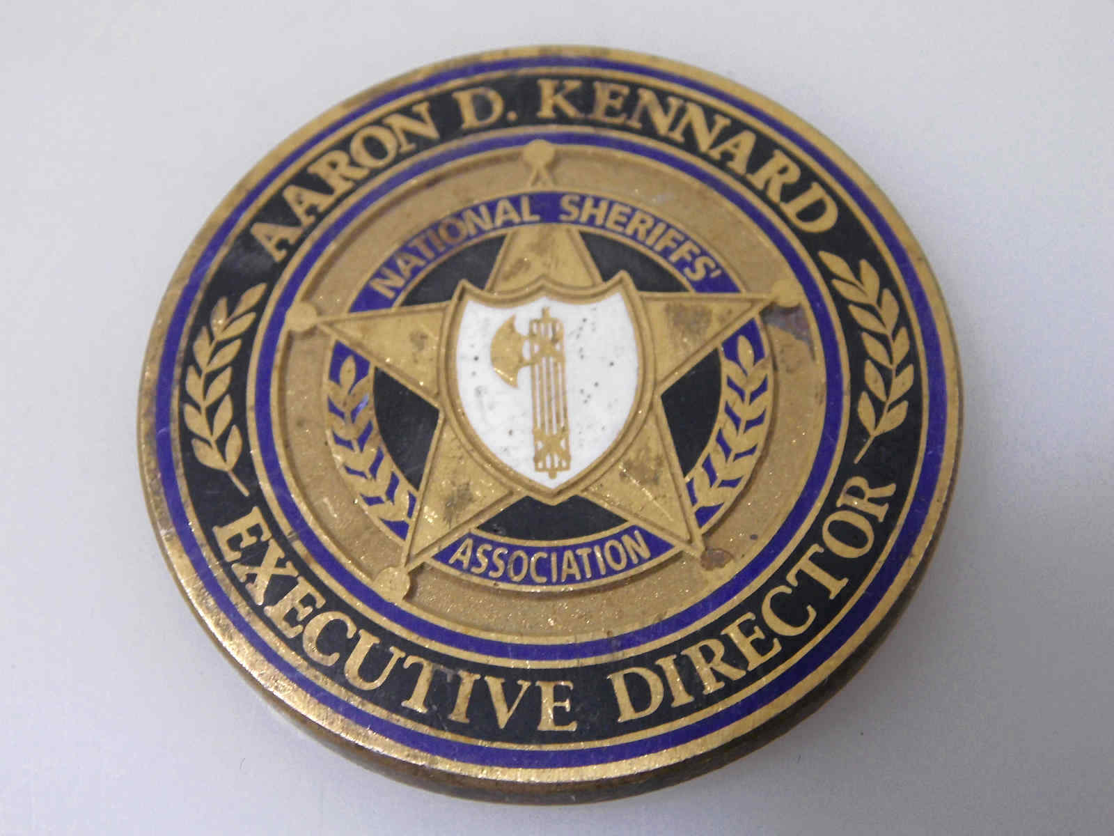 NATIONAL SHERIFFS ASSOCIATION EXECUTIVE DIRECTOR CHALLENGE COIN | eBay
