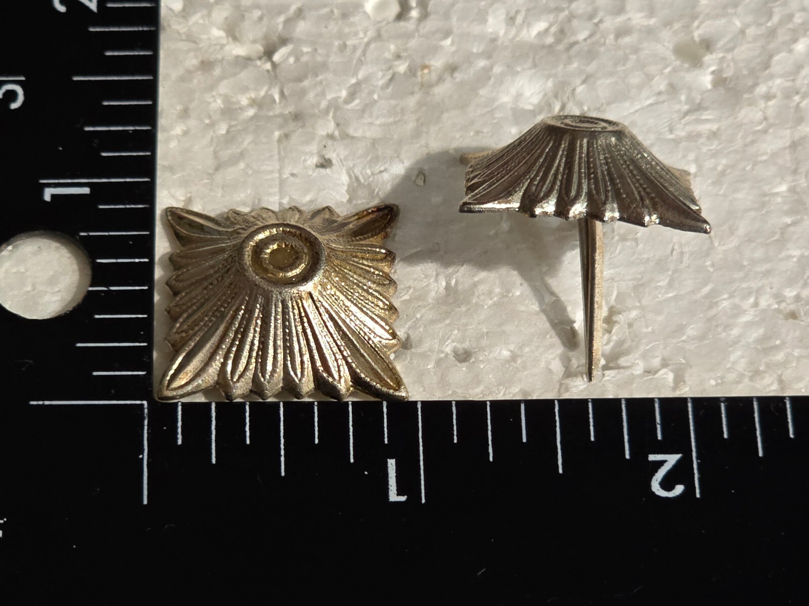 Reproduction WW2 German Generals Pips for Shoulder Boards Pair HBS38 | eBay