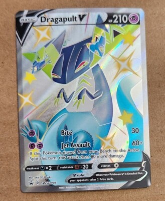Dragapult V SWSH096 - Black Star Promo Card - Pokemon | eBay