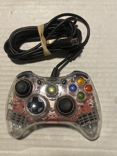 Afterglow Crystal Clear See Through Microsoft Xbox Controller B91 | eBay