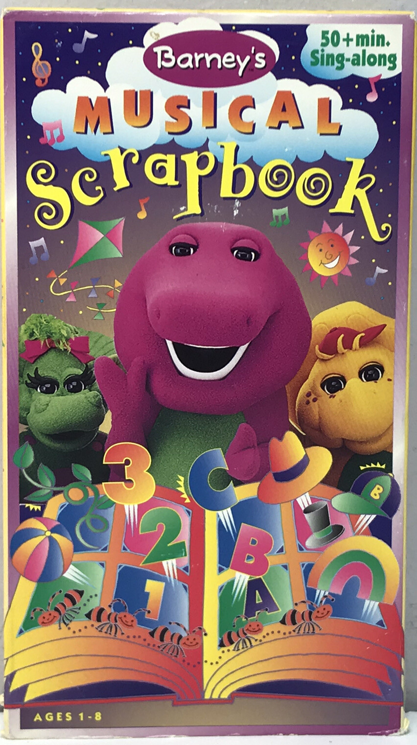 Barney’s Musical Scrapbook VHS Video Tape | Grelly USA