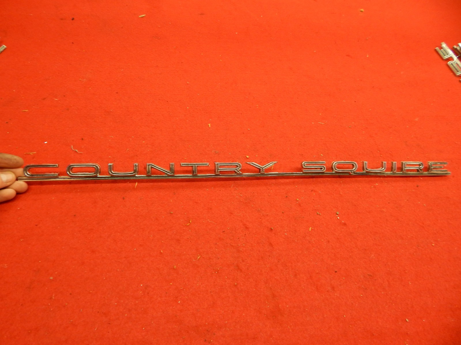1965 Ford Country Squire Script Emblem C5ab 16098 D for sale online | eBay