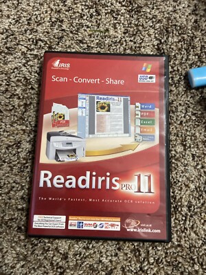 Iris Scan Convert Share Readiris Pro 11 | eBay