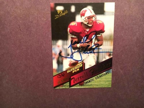 TERRELL FLETCHER NFL ROOKIE SIGNED AUTOGRAPHED CERTIFIED CARD 136/6000 ...