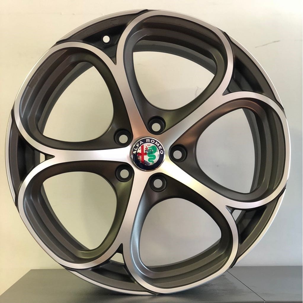 Set 4 Alloy Wheels Compatible Alpha Romeo 147 156 Gt From 18 " New ...