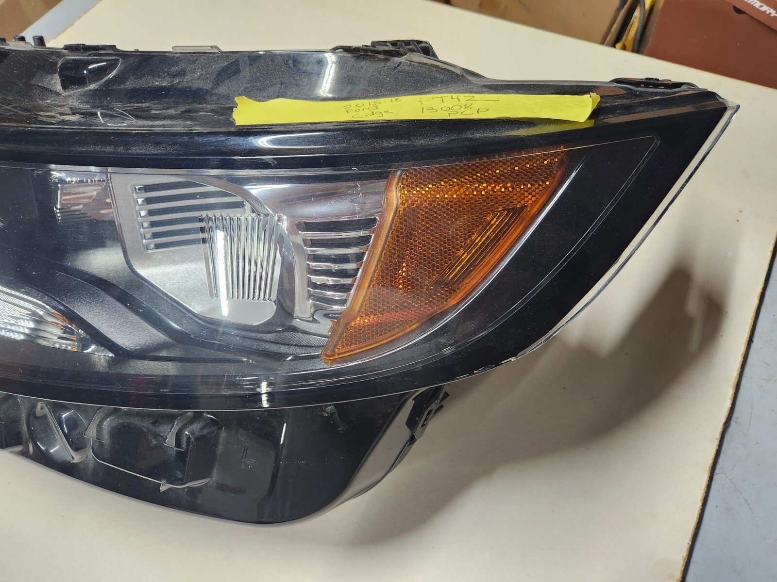 2015 2016 2017 2018 Ford Edge Left LH Xenon Headlight OEM | eBay
