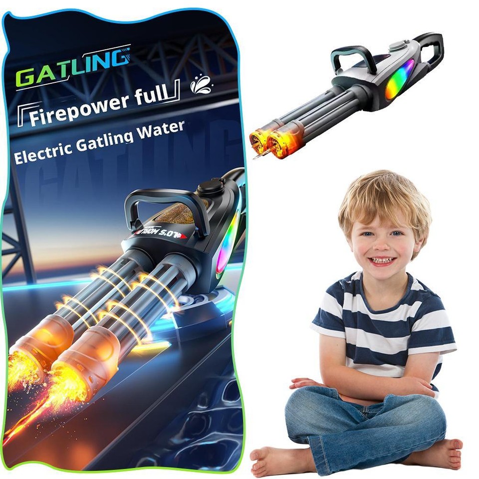 Water Guns Electric For Adults Powerful Squirt Automatic Water Suction ...