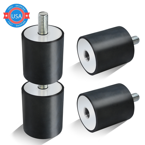4 Pack plate compactor tamper rubber shock mount Fits Wacker WP1550 ...
