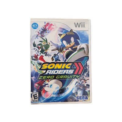 sonic riders: zero gravity (nintendo wii, 2008) cib | eBay