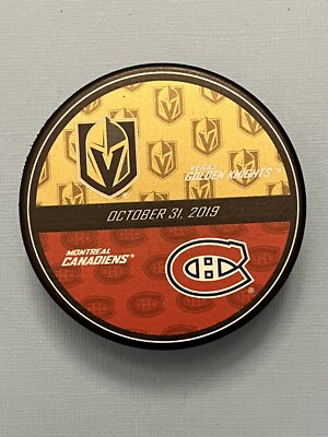 Vegas Golden Knights (VGK) Vs Montreal Canadiens(MTL) Matchup Puck 10 ...