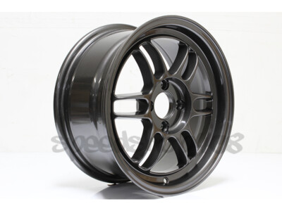 TFS301 356 Wheels 15X7 +35 4X100 FOR Civic Miata EG DC XB XA Gunmetal ...