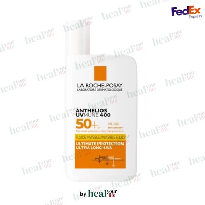 La Roche-Posay ANTHELIOS UVmune 400 Invisible Non-Perfumed Fluid SPF50 ...