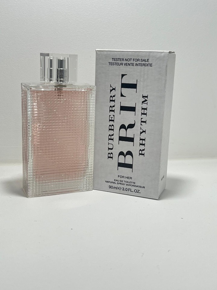 Burberry Brit Rhythm 3.4oz EDT Spray For Women New In White Box ...